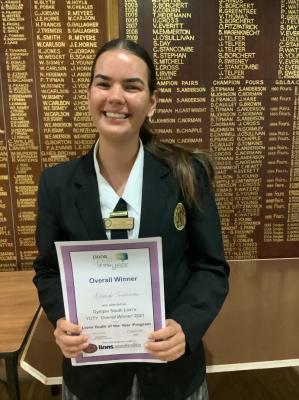Gympie South Lion's Youth of the Year announced - Gympie Today
