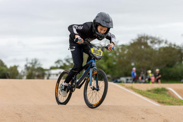BMX Champ coaches locals - Gympie Today