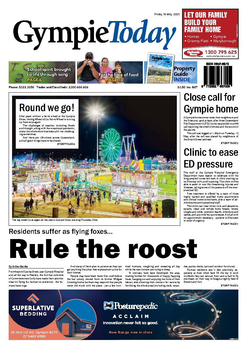 Gympie Today - 16th May 2025 - Gympie Today