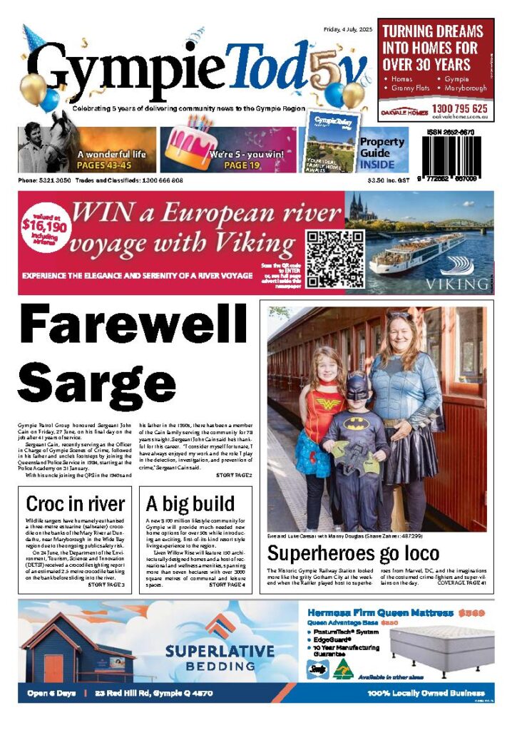 Gympie Today - 4th July 2025 - Gympie Today