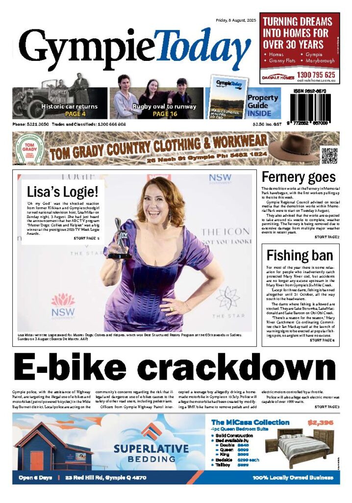 Gympie Today - 8th August 2025 - Gympie Today