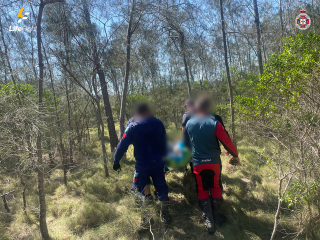 Crash victims airlifted from K'gari - Gympie Today